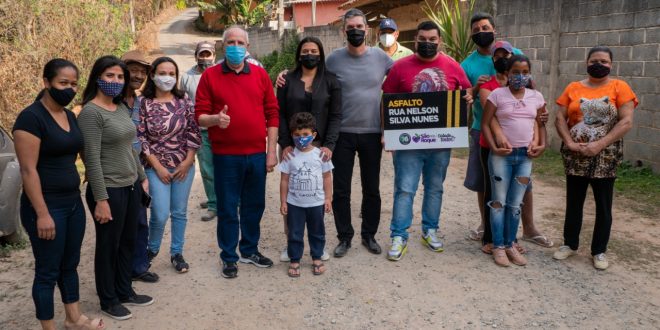 Guto Issa anuncia asfalto para Rua Nelson Silva Nunes em São Roque ...