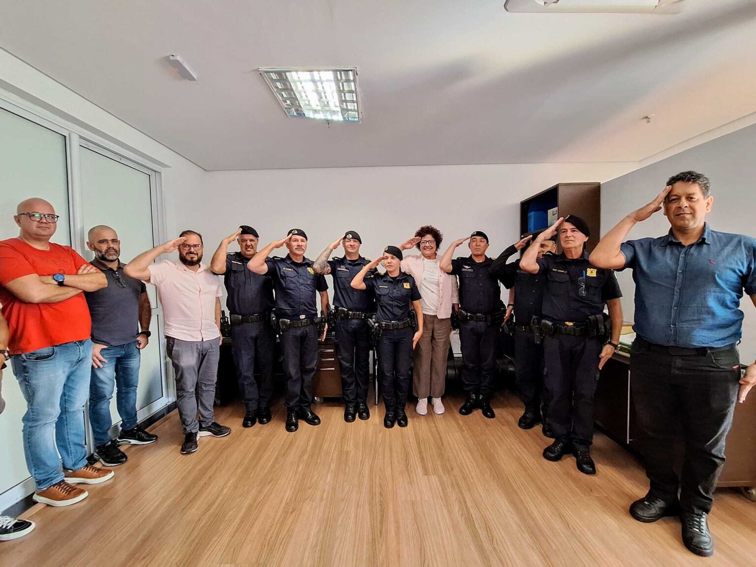 Secretaria de Segurança Pública entrega patente à nova gestão da Guarda ...